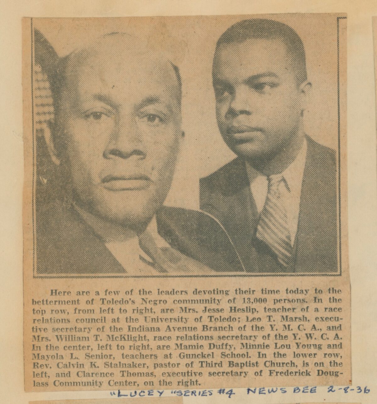 Toledo’s Black History in Scrapbooks – Toledo Lucas County Public ...